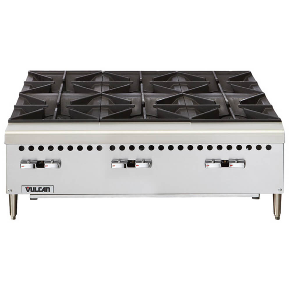 Vulcan VCRH36-1 High Performance Commercial Gas Hot Plate – Kitchen Pro ...