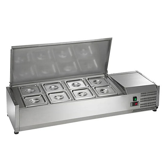 Get Arctic Air ACP55 55 Inch Refrigerated Countertop Sandwich Prep Unit ...