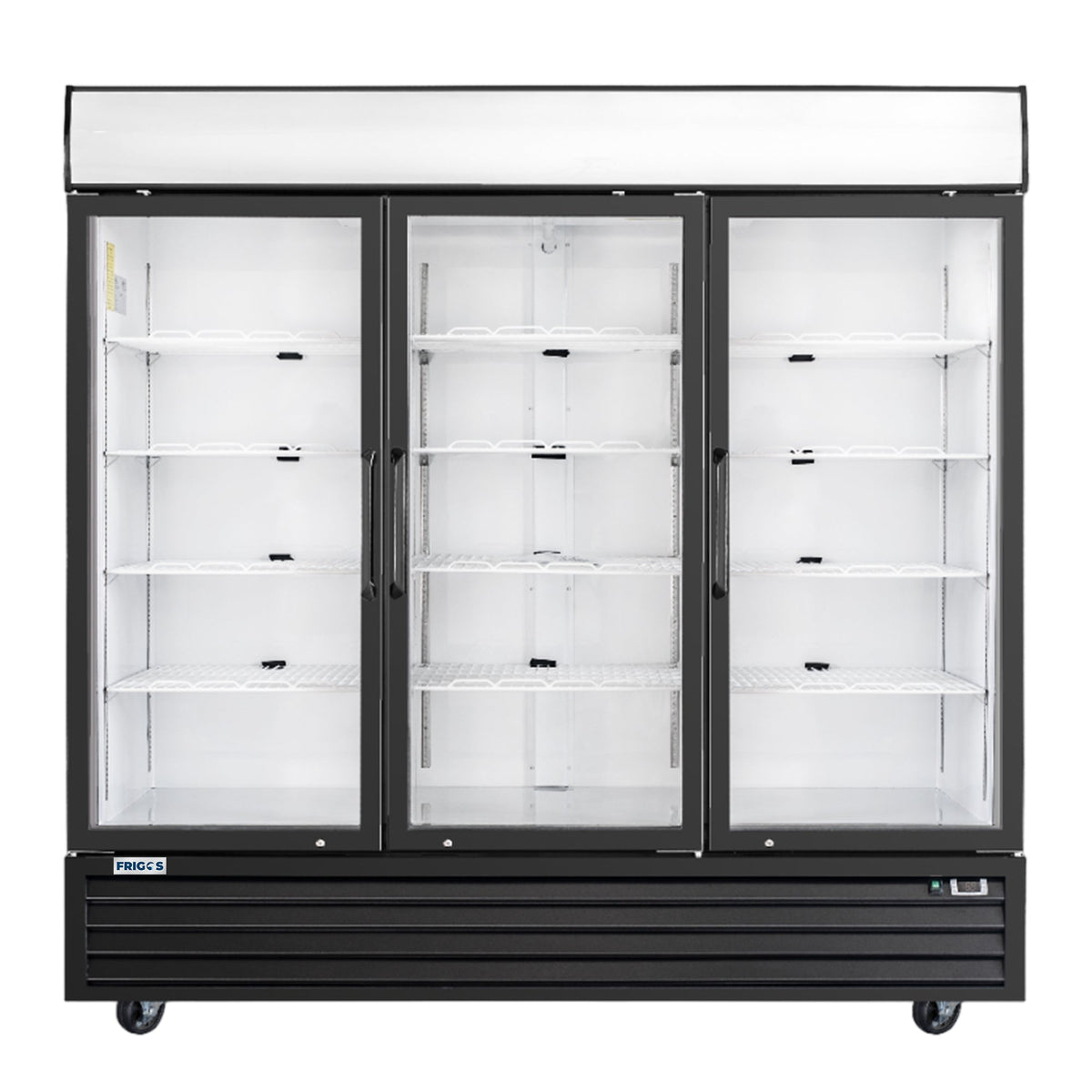 Frigos Commercial Merchandising Refrigerator – 80" 3-Door Glass Frigos ...
