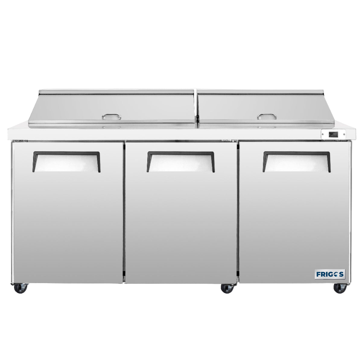 Discover More with Frigos 72" 3 Door Sandwich Prep Refrigerator FG-SWPT ...