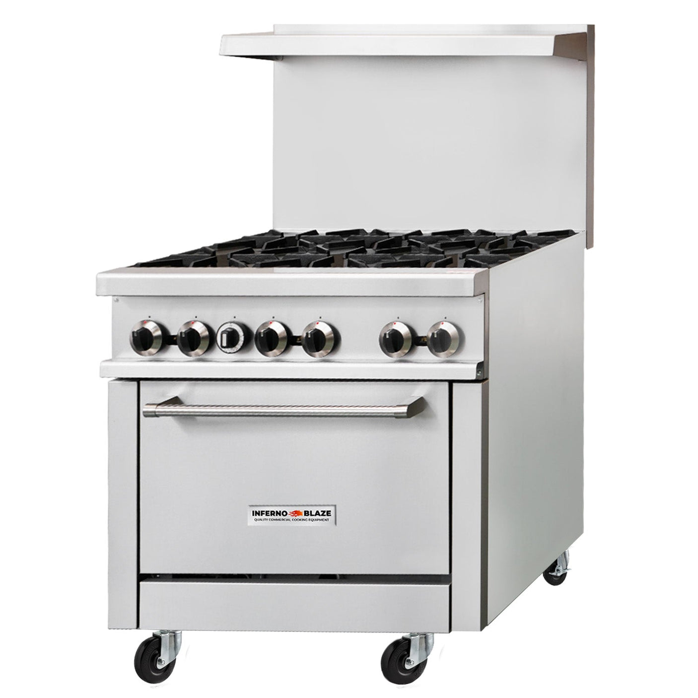 Explore Inferno Blaze 36” 6 Burner Range IB-GR-36