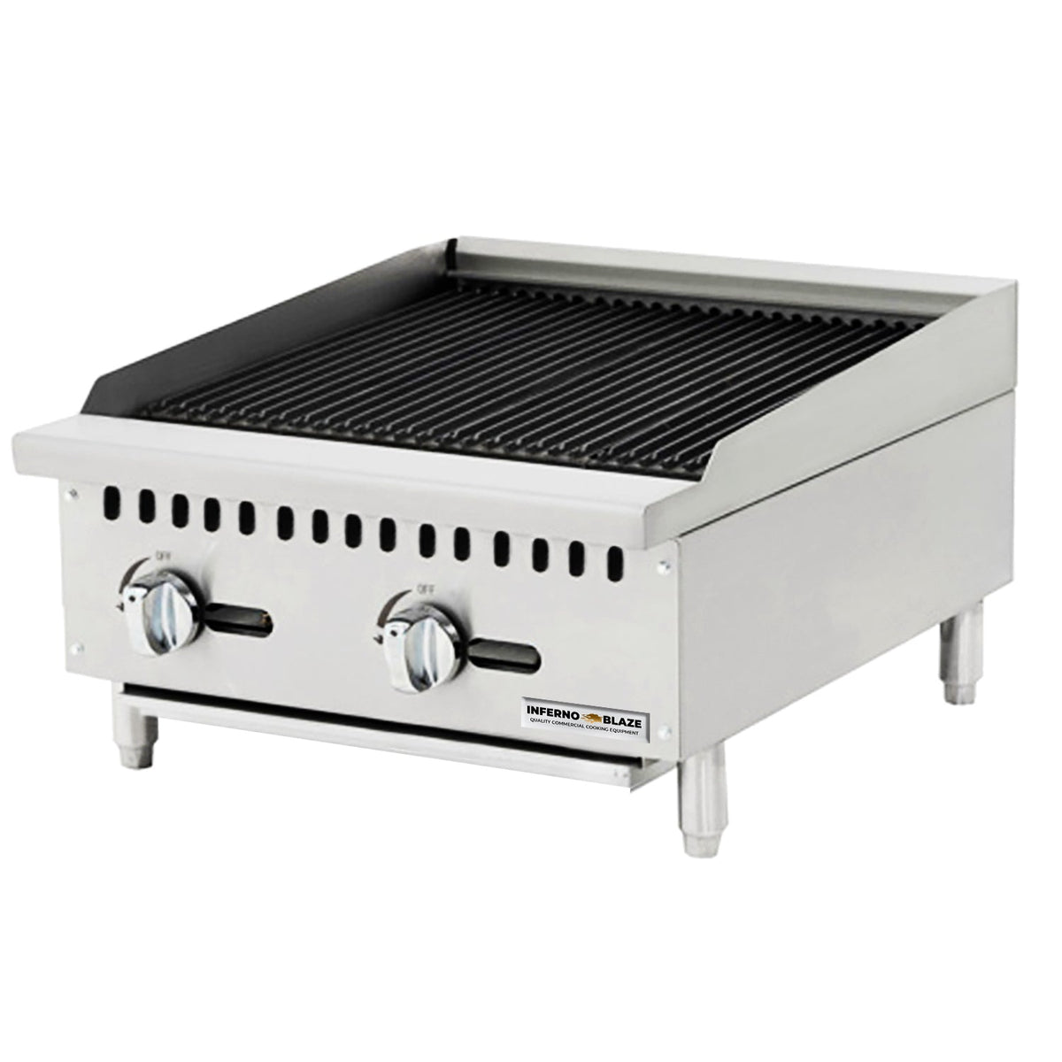 Grilling Redefined Inferno Blaze 24" Char-rock Broiler IBP-CRB-24 ...